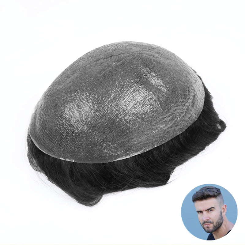 Super Thin Transparent Poly Hair Replacement System for Men 0.02-0.04m ...